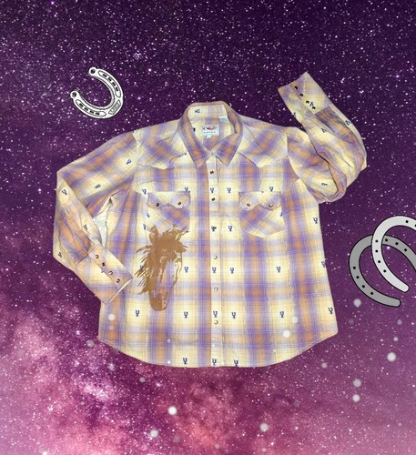 ROPER Western Pearl Snap Rodeo Shirt COWGIRL Women’s PLUS Size 1X ...