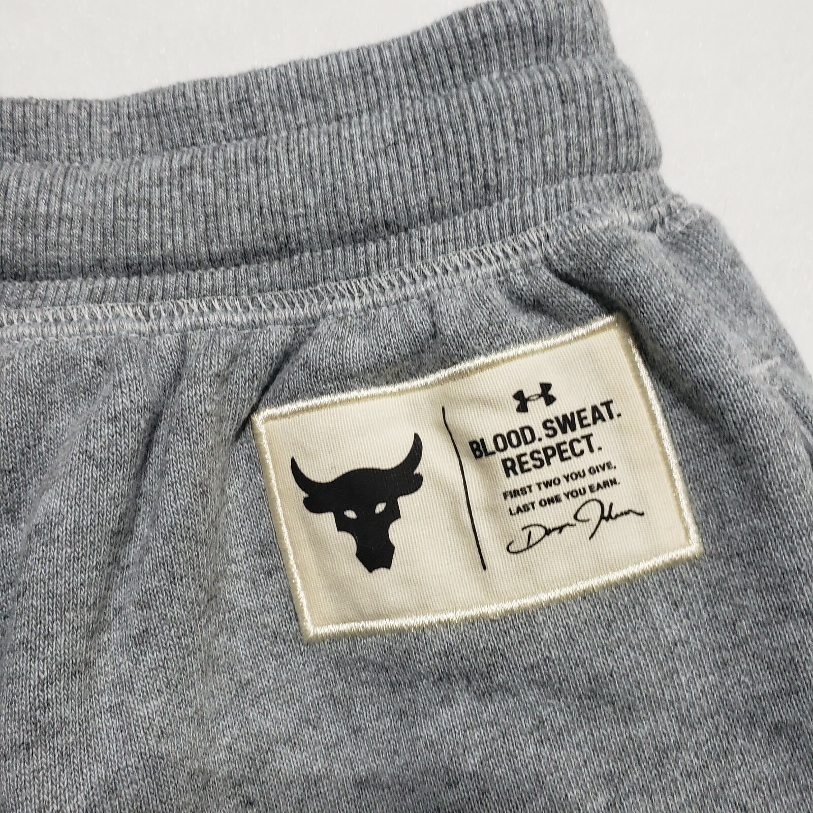 Project Rock Under Armour Warm-Up Fleece Sweat Pants 1346068-011 Men’s ...