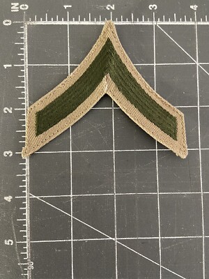 US Marine Corps Private First Class Rank Patch E-2 Chevron Enlisted ...