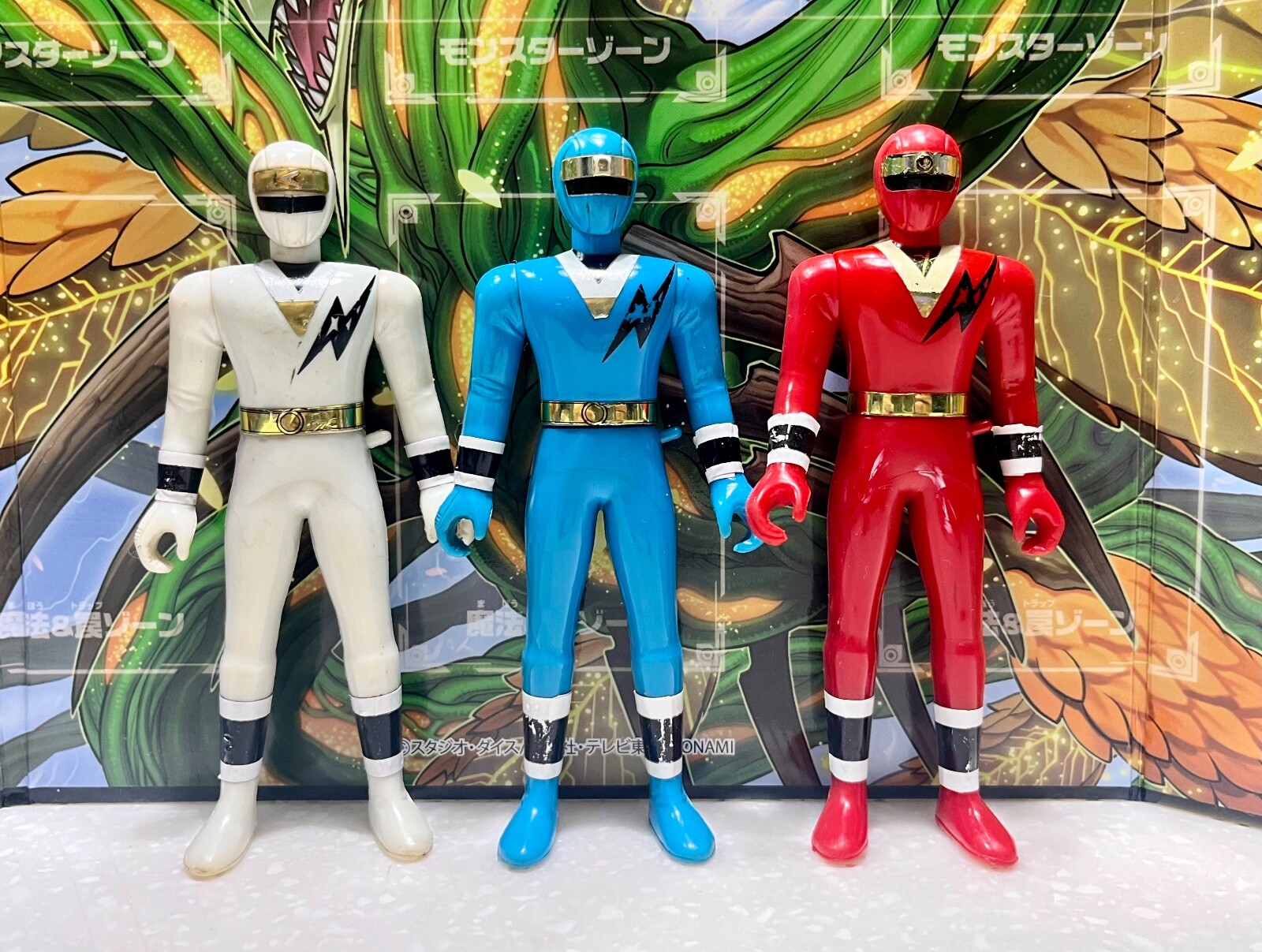 Ninja Sentai Kakuranger (Action Figure Set) ~ Power Rangers ~ 1994 ...