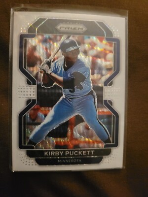 2021 Panini Prizm Tier III White Wave Prizm Kirby Puckett #228 | eBay