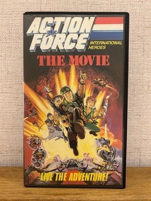 Action Force / GI Joe The Movie UK VHS Movie | GI Joe Action Force VHS ...