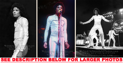 MICHAEL JACKSON 1979 DESTINY TOUR (3) RARE 8x10 PHOTOS | eBay