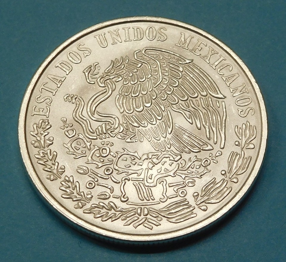 1977 MEXICO 100 PESOS MEXICO CITY - Silver - UNC. | eBay
