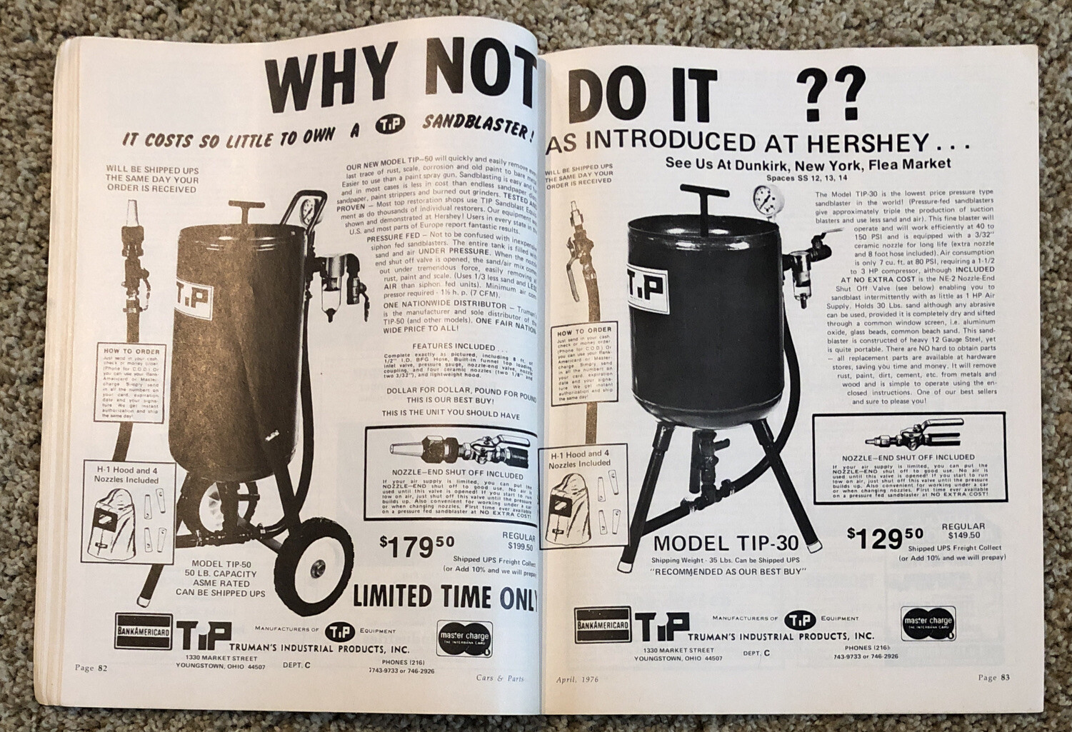4- Cars & Parts Magazines 1976 & 1977 info on 50s & 60s for the Car ...