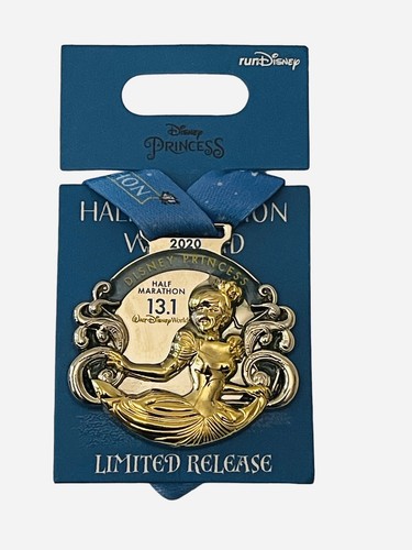 RunDisney 2020 Princess Marathon Cinderella Gold Medal Pin 13.1 Miles ...