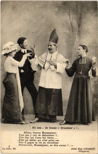 PC CATHOLIC SATIRE ABBE NOE CHABOT POLITICS (a43388) | eBay