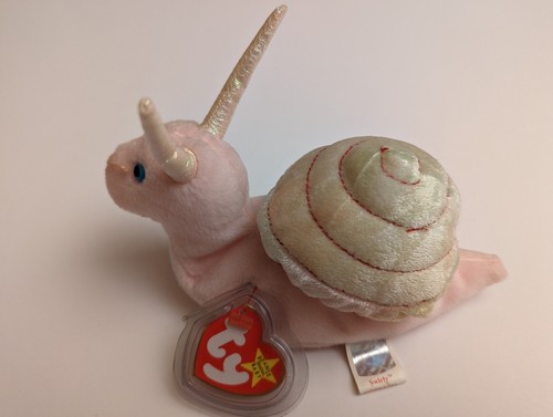 Ty Swirly The Snail Beanie Babies Stuffed Collector's Plush With Tag ...