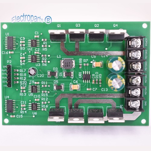 H-bridge DC 3 -36V 10A MOSFET IRF3205 Dual Motor Driver Module Board | eBay