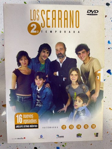 The Serrano 2ª Second Season Volumes 12 To 16 - 16 New Episodes +Extra ...