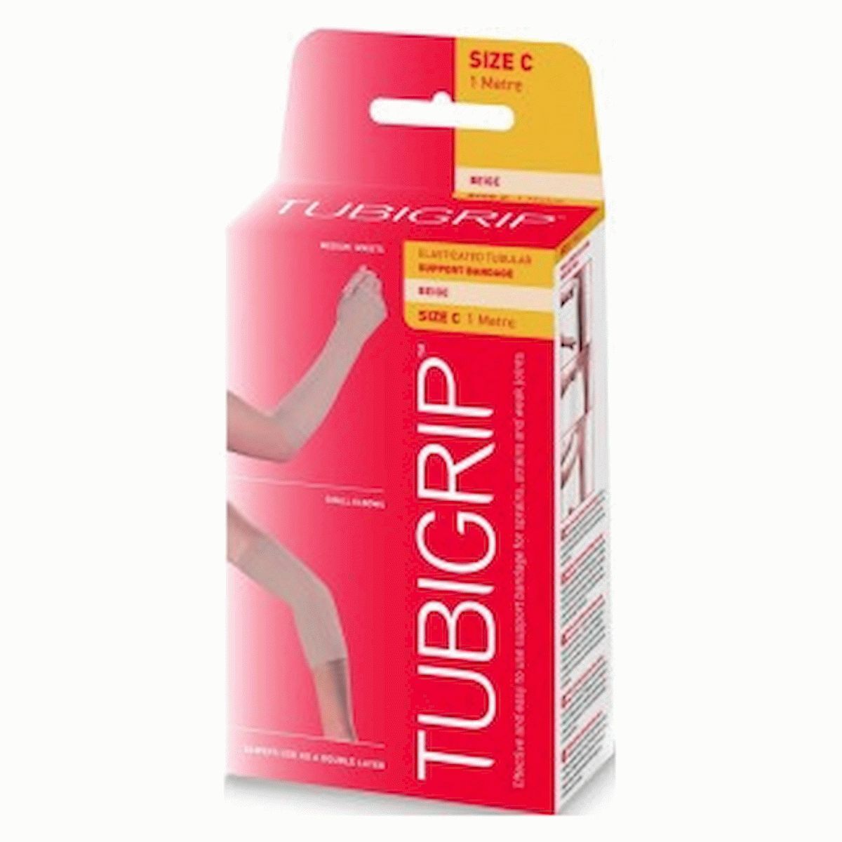 TUBIGRIP BD 1545C 1 METRE ELASTICATED TUBULAR SUPPORT BANDAGE - 1M SIZE ...