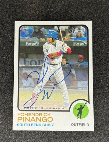 2022 Topps Heritage Minor League Edition - Real One Autographs #ROA-YP ...