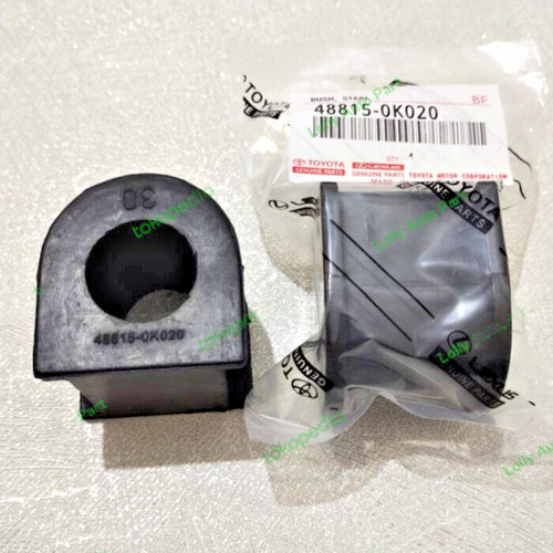 2X Genuine Toyota Hilux Fortuner 4Runner Front Sway Bar Bushings 48815 ...