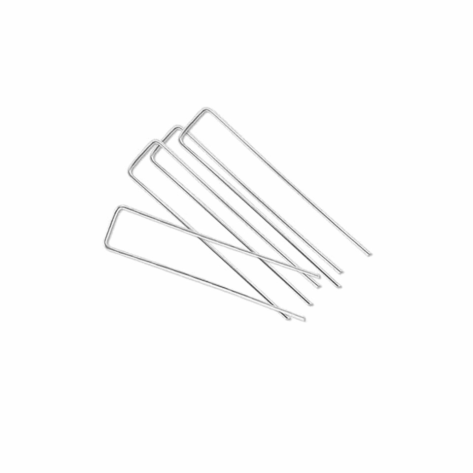 2000 Pack 6" 11 Gauge Galvanized Staples – Landscape Pins for Heavy ...
