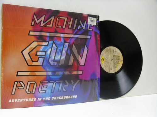 MACHINE GUN POETRY various artists LP EX/EX, BRLP 541, vinyl ...