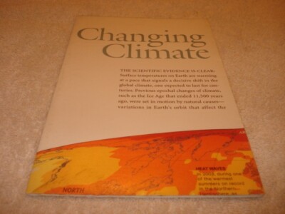 National Geographic Map - Changing Climate-The Warming Earth (2007) | eBay