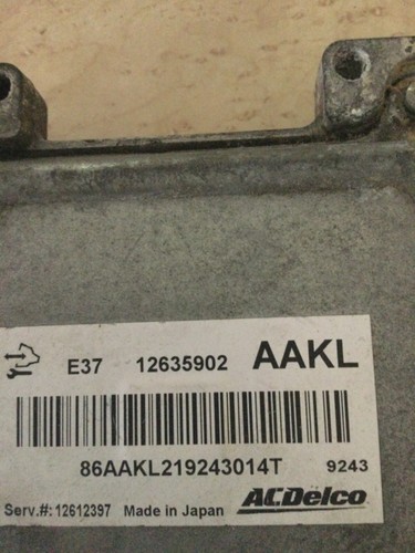 2008-2010 Chevrolet Cobalt 2.2L Engine Computer ECU ECM 12635902 AAKL ...