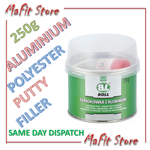 Putty ALUMINIUM POWDER ALU 250g Easy sand Car Van Body Filler Dent ...