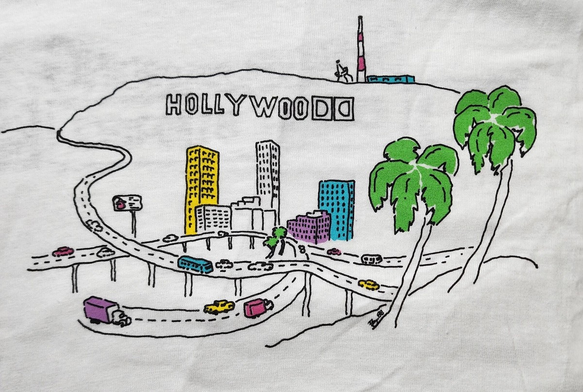 Hollywood Sign Sketch