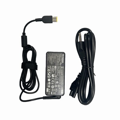 OEM AC Adapter Charger 20V 2.25A 45W For Lenovo Thinkpad X1 T450 T460 ...