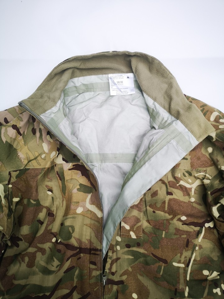 British Army Issue MTP MVP Lightweight Waterproof GORTEX Jacket | eBay