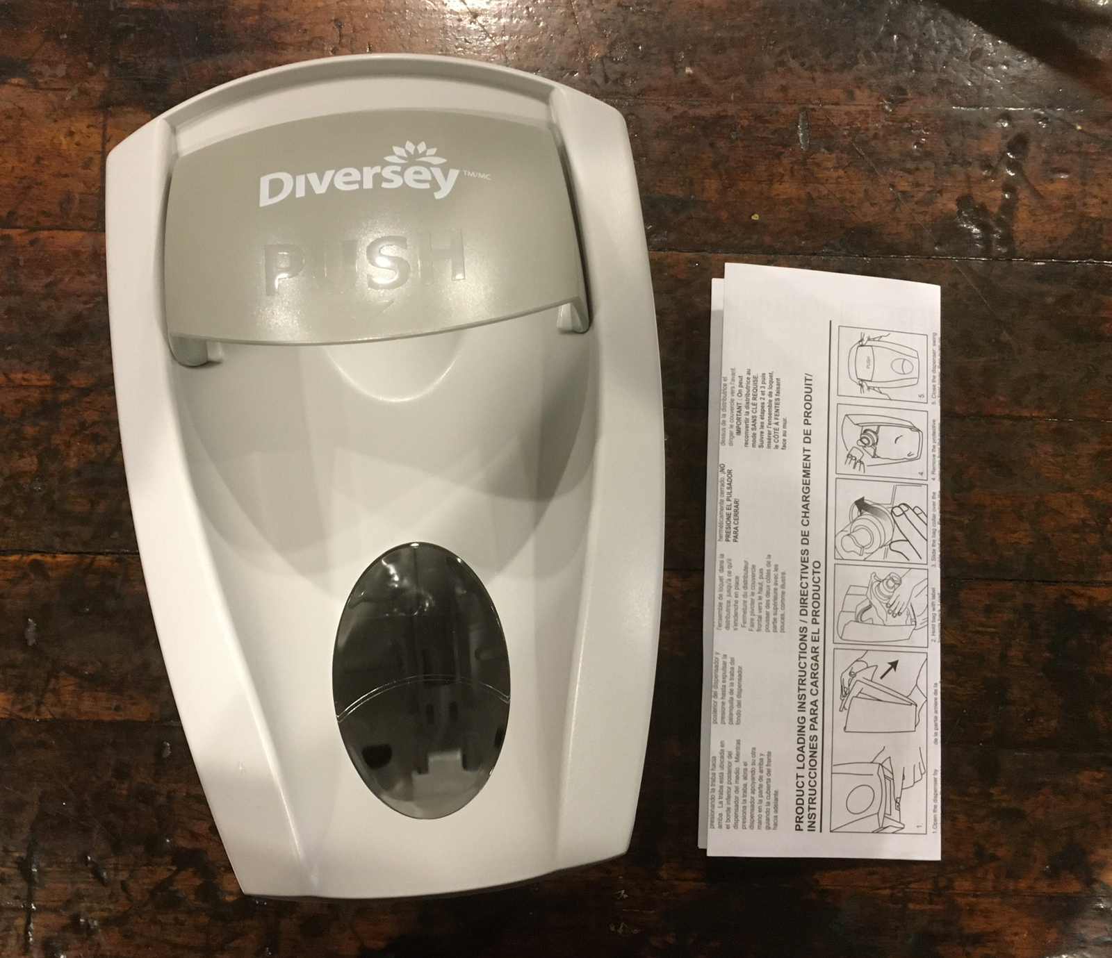 New Diversey 5374651 Hand Soap Dispenser Wall Mount with Hardware for ...