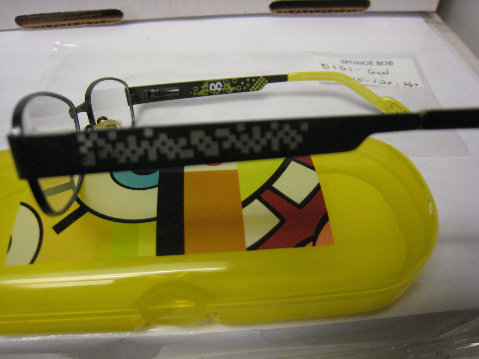 NICKELODEON NIC SPONGE BOB DIGI in GUNMETAL 45-15-120 Eyeglass Frames ...