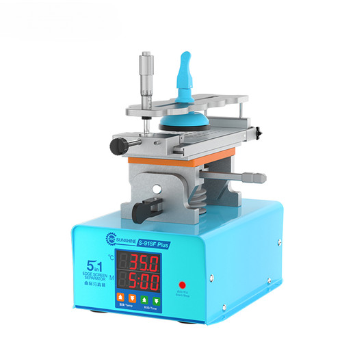 918FPLUS Cell Phone Screen Removal Machine Straight Curved Screen ...