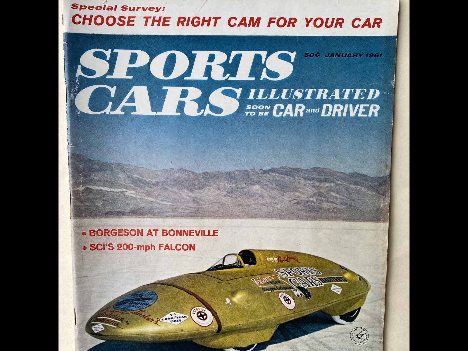 January 1961 Sports Cars Illustrated Magazine (Soon to be Car and ...