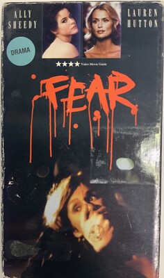 Fear 1994 VHS Ally Sheedy Lauren Hutton Michael OKeefe Stan Shaw ...