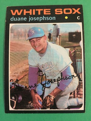 1971 TOPPS Partial Set Break #56 Duane Josephson - White Sox - EX- | eBay