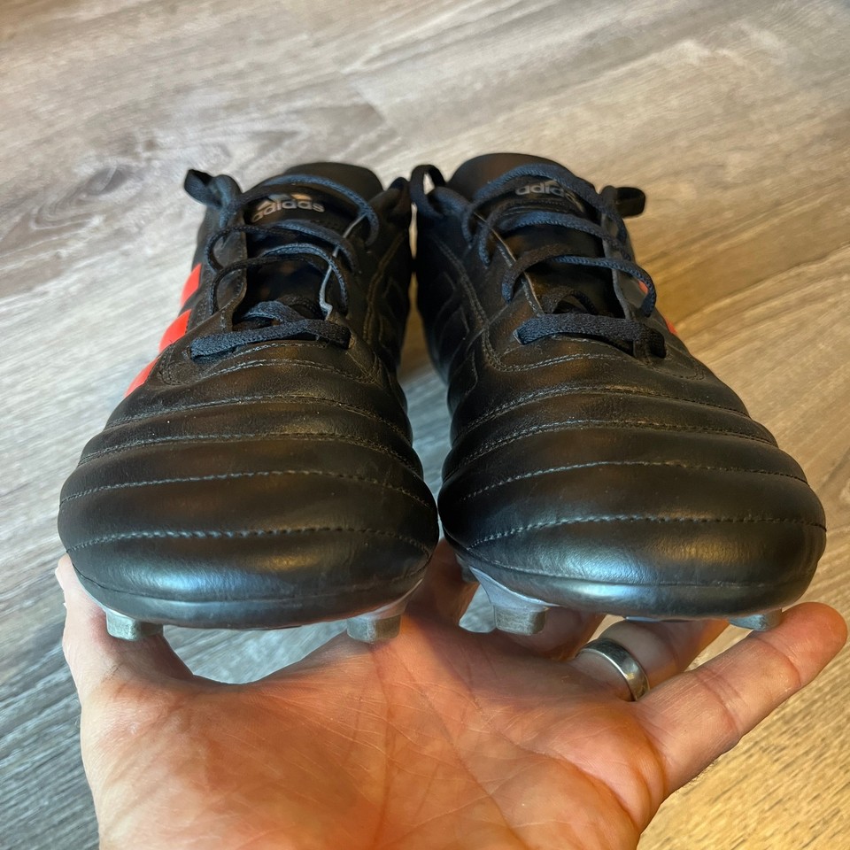 Adidas Copa 19.4 FG Soccer Football Cleats Black Red Mens 12 UK 11.5 EU ...