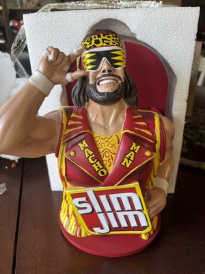 Macho Man Randy Savage Slim Jim Display 2025 Collector's Series | eBay