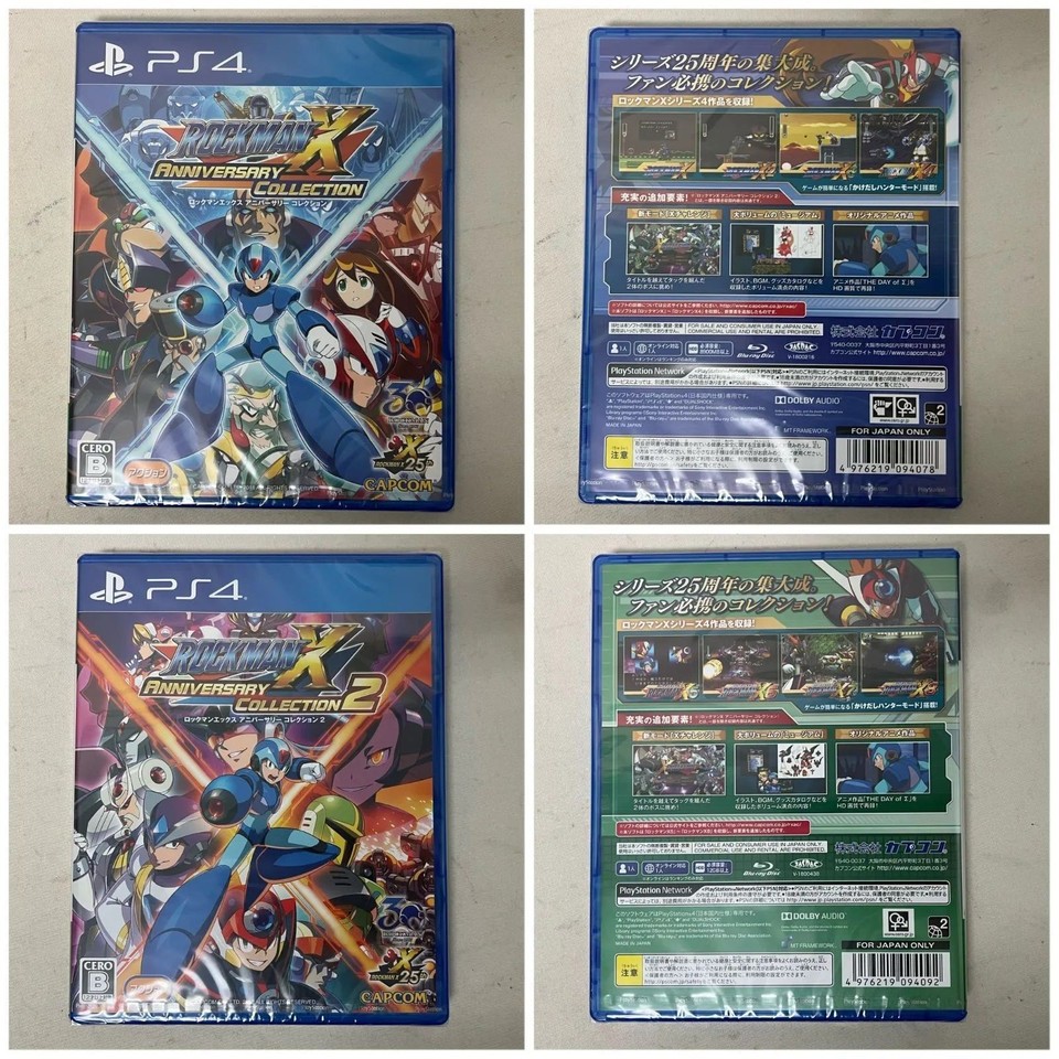 PS4 Rockman & Rockman X 5 in 1 Special Box Mega Man Classic X ...