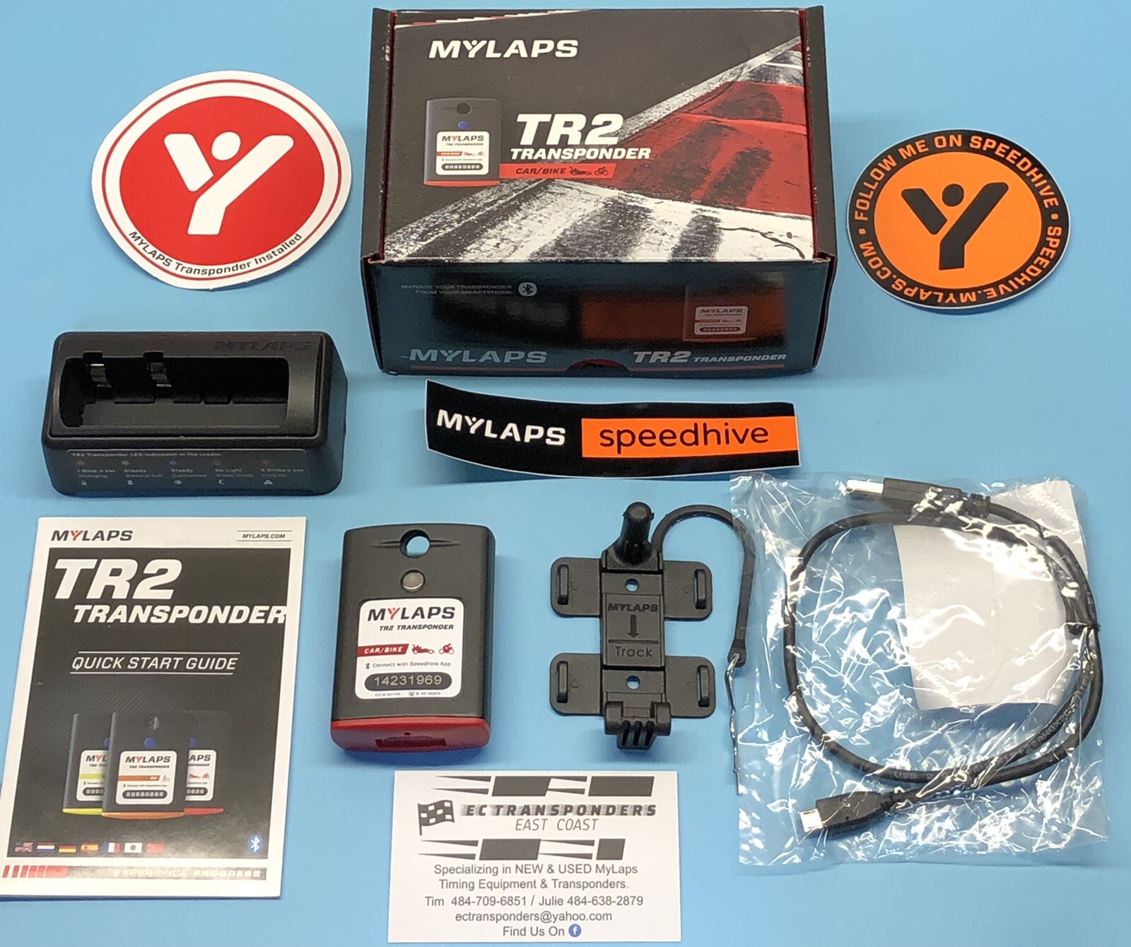 MYLAPS / AMB / TR2 TRANX260 **1 YEAR SUBSCRIPTION** CAR/BIKE ...