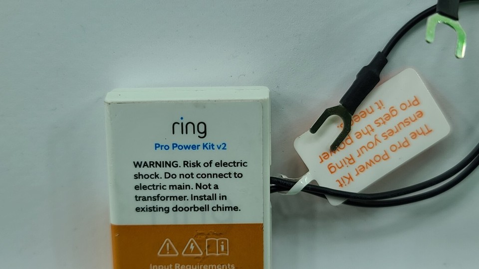 New Ring Video Doorbell Pro Power Kit V2 | eBay