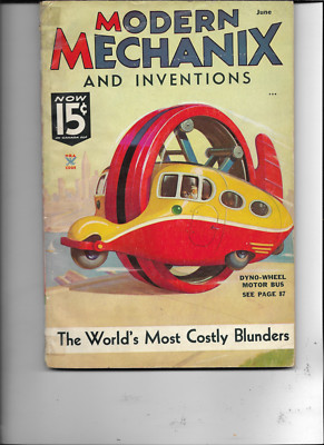 MODERN MECHANIX AND INVENTIONS MAGAZINE-------JUNE 1935 | eBay