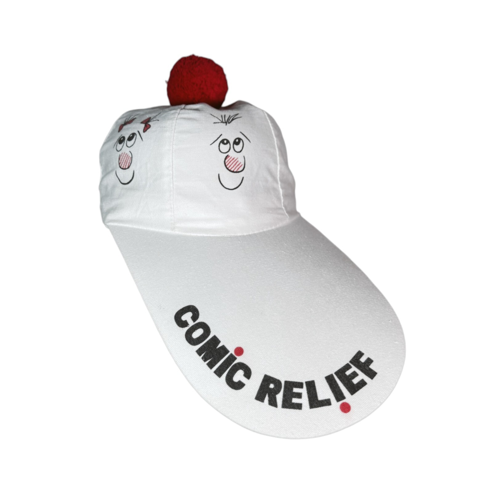 Vintage 1989 Comic Relief Cap Exclusive Design Long V… - Gem
