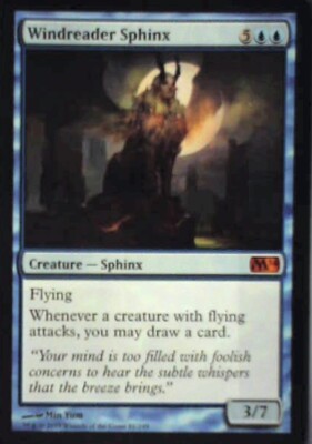 Windreader Sphinx - Magic 2014 (M14): #81, Magic: The Gathering Nm R113 ...