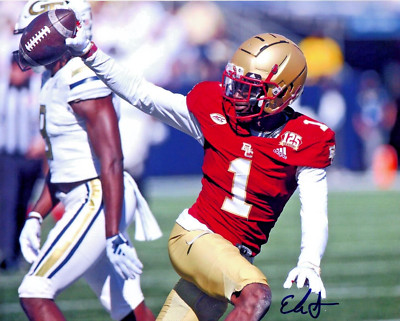 Elijah Jones Boston College signed autograph 8x10 football photo 24 NFL ...