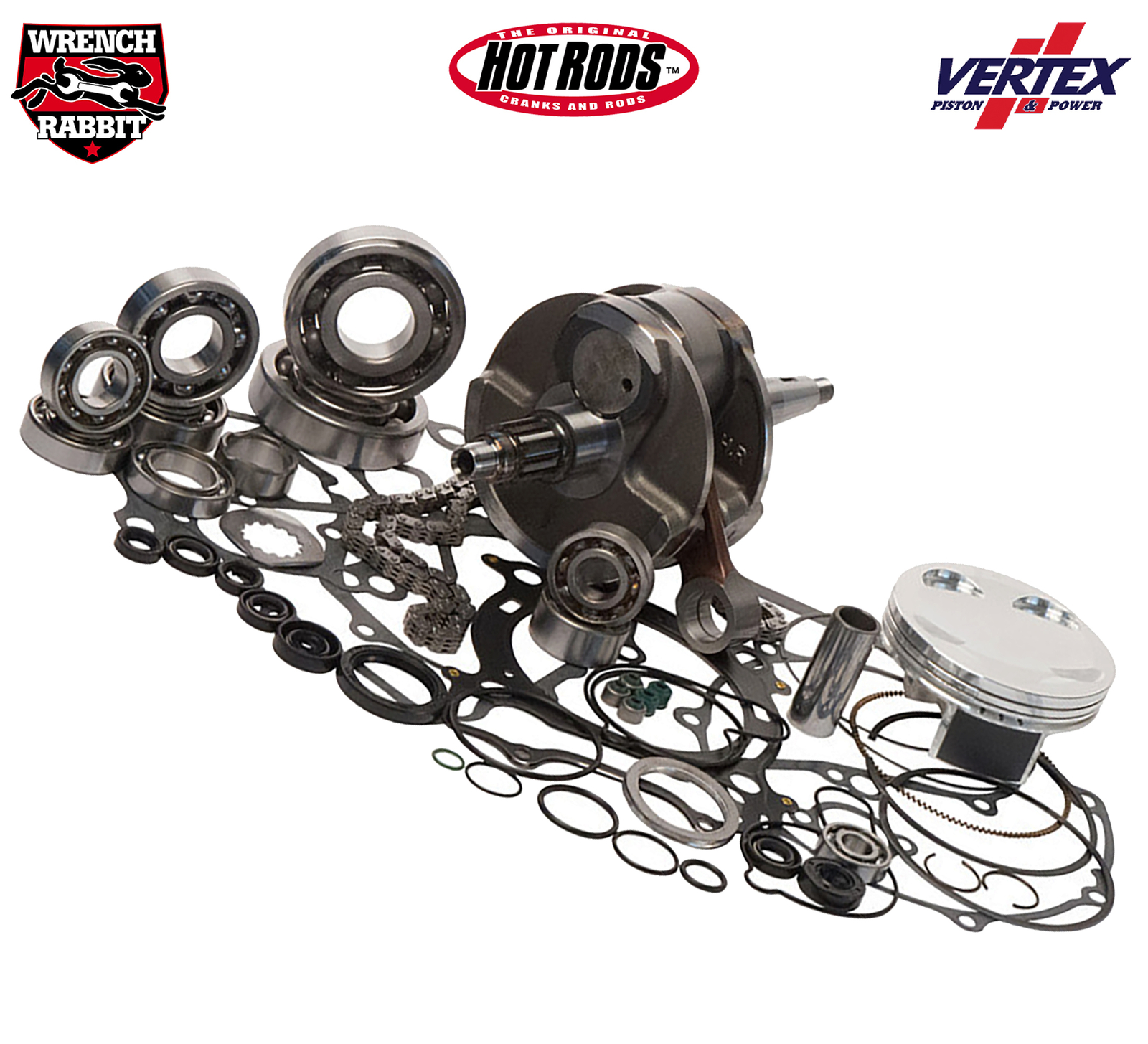 YFZ 450 2006-09 Yamaha Crank Piston Trans Bear Complete Engine Rebuild ...