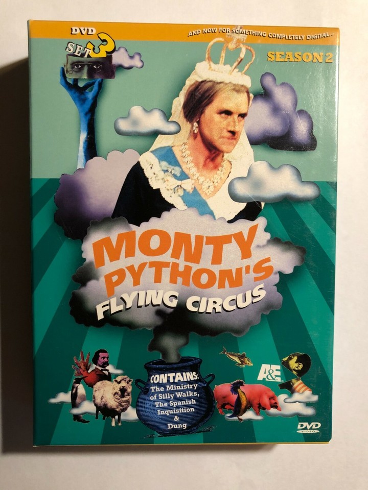 MONTY PYTHON'S FLYING CIRCUS SEASON 2 DVD SET EPISODES 14-19 | eBay