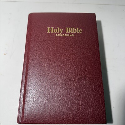 VGT Holy Bible KJV Red Letter Edition Concordance Giant Large Print ...