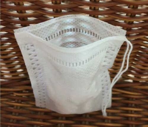 100 Spice Boutique Self Fill Tea Bags Empty Drawstring for Loose Tea ...