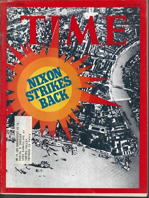 TIME MAGAZINE MAY 22 1972 (VG+) RICHARD NIXON STRIKES BACK | eBay