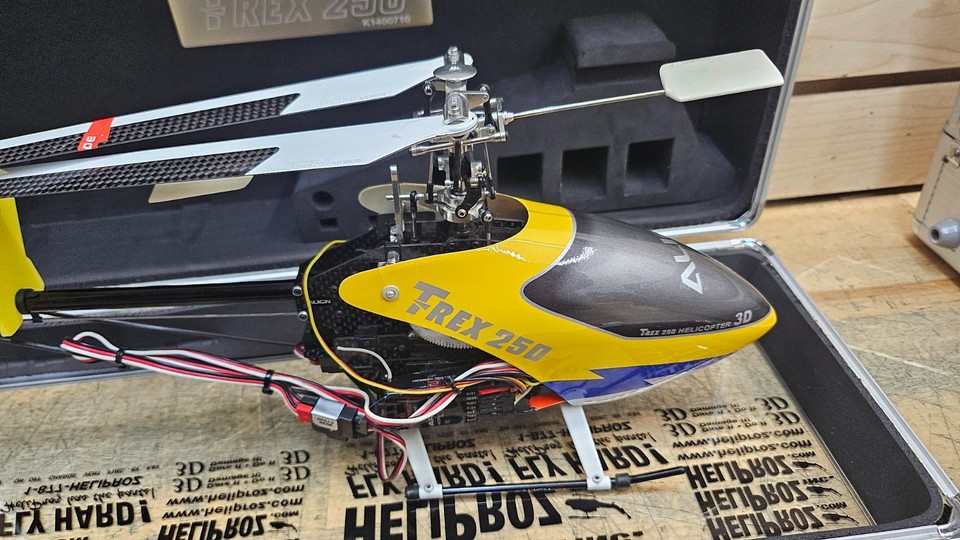 ALIGN T-REX 250 RC Helicopter (K1400710) W/Case | eBay