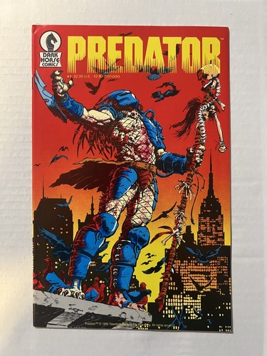 PREDATOR #1 FIRST APPEARANCE OF THE PREDATOR 2ND PRINTING DARK HORSE ...