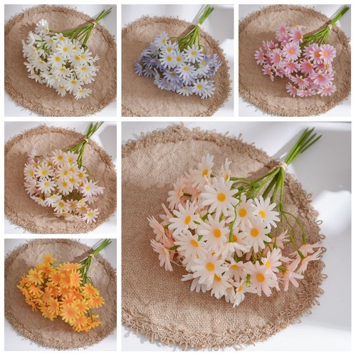 Artificial Daisy Flowers Easy To Clean Flowers Fading Resistant Flowers ...