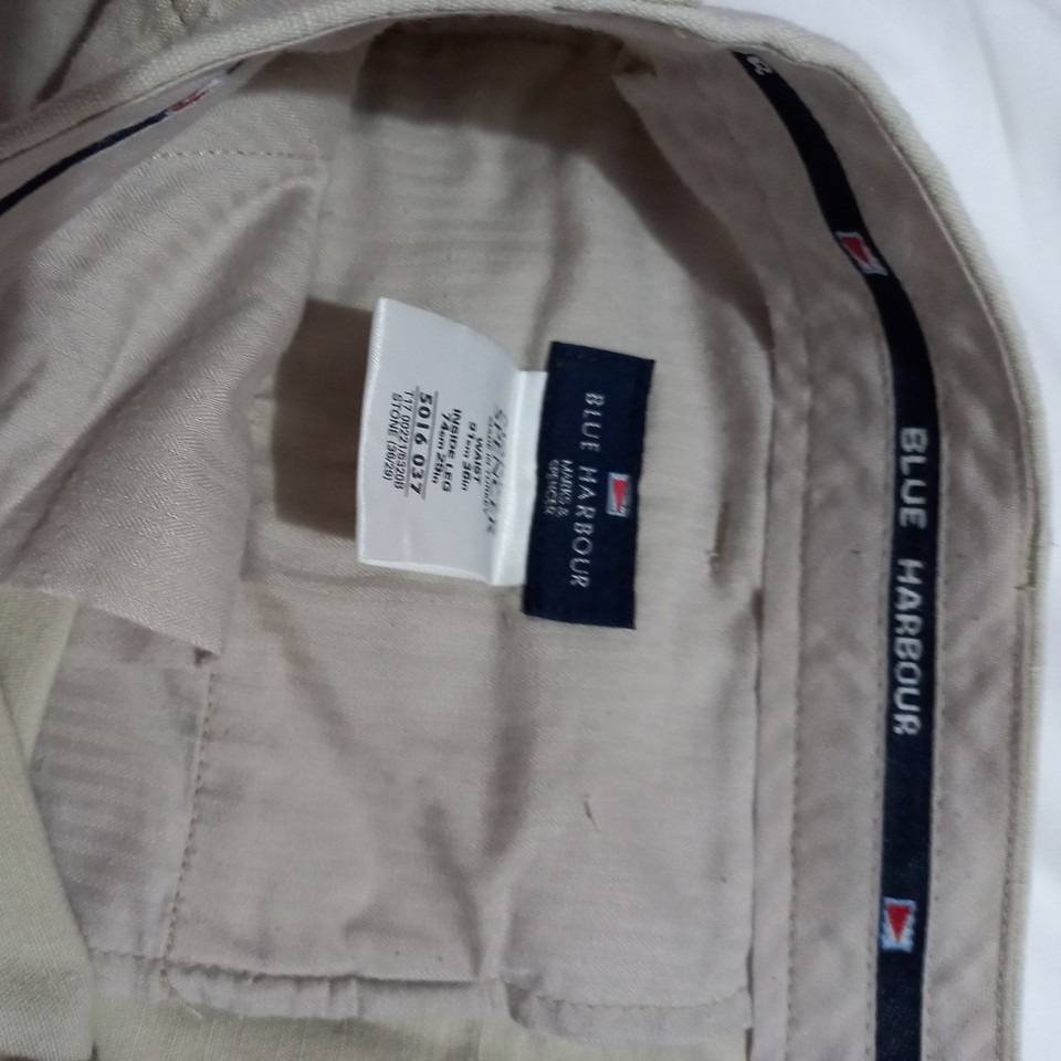 Blue Harbour Marks & Spencer’s Men’s Trousers Linen/cotton W36 L29 ...