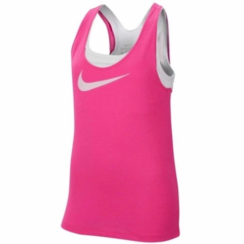 NIKE DRI-FIT Girls XL Pink Training Tank Top | eBay